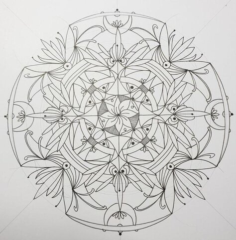 Tombow Europe: Draw a mandala in just a few steps│Tombow
