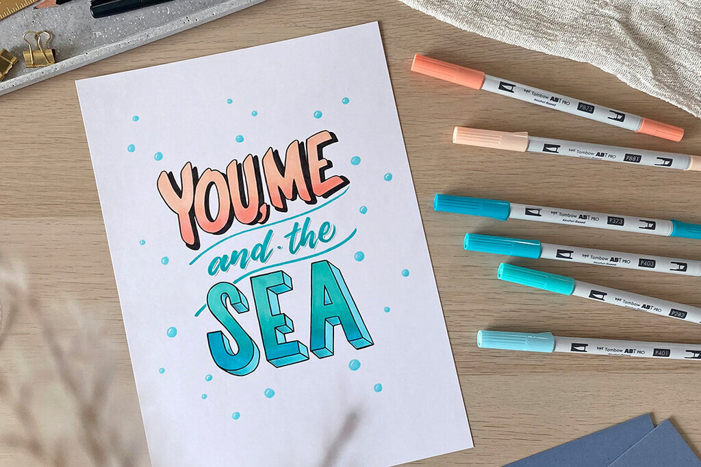 Tombow Europe: Handlettering voor beginners