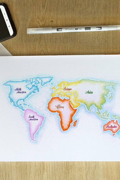 Tombow Europe: Hand lettering tips & inspiration for beginners and pros ...