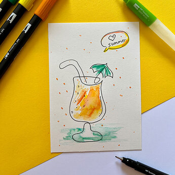 Tombow Europe: Free One Line Art Templates