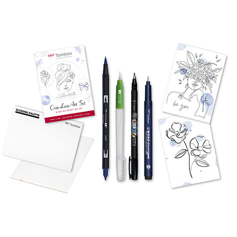Tombow Europe: Free One Line Art Templates
