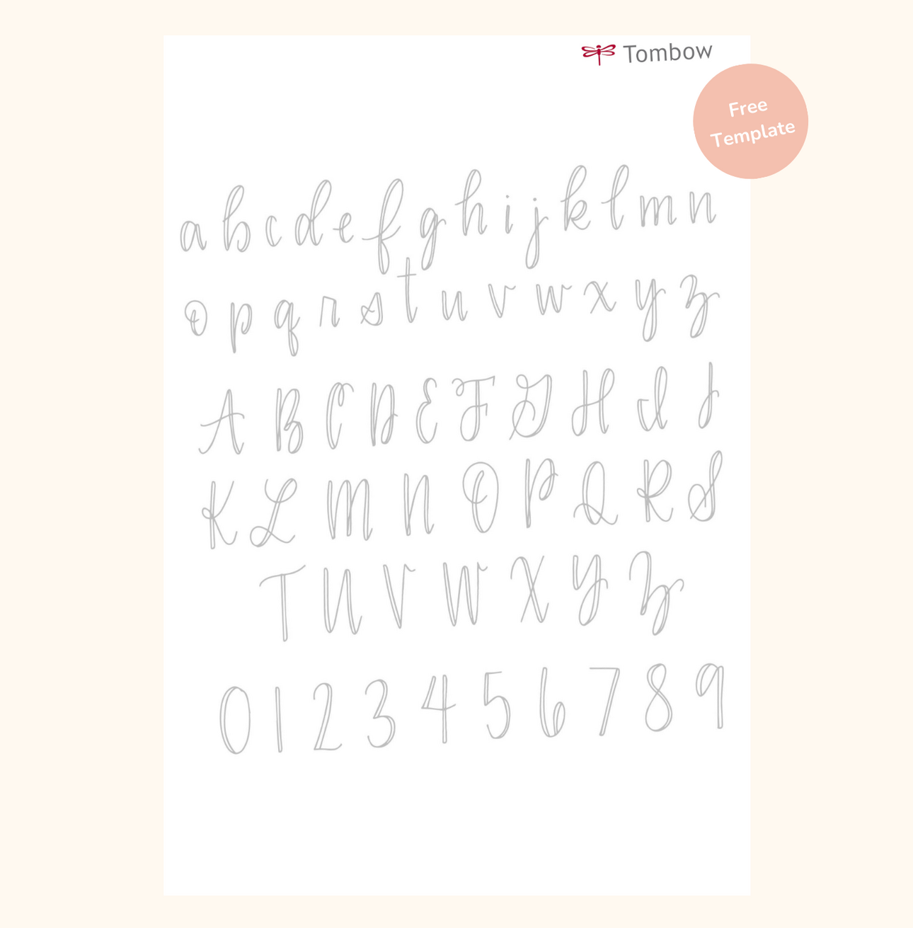 Tombow Europe: Nature Lettering Inspiration │ Tombow