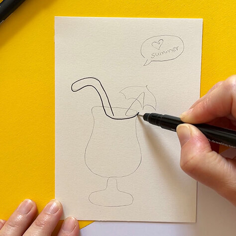 Tombow Europe: Free One Line Art Templates