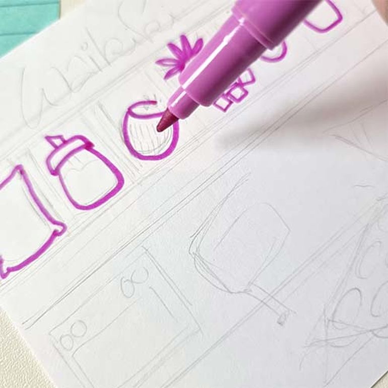 5 Tipps für dein Sketchnote-Rezept│Tombow