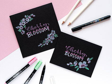 Tombow Europe: Fudenosuke Brush Pen - Perfect for hand lettering ...