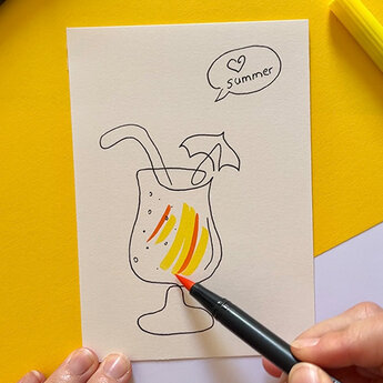 Tombow Europe: Free One Line Art Templates