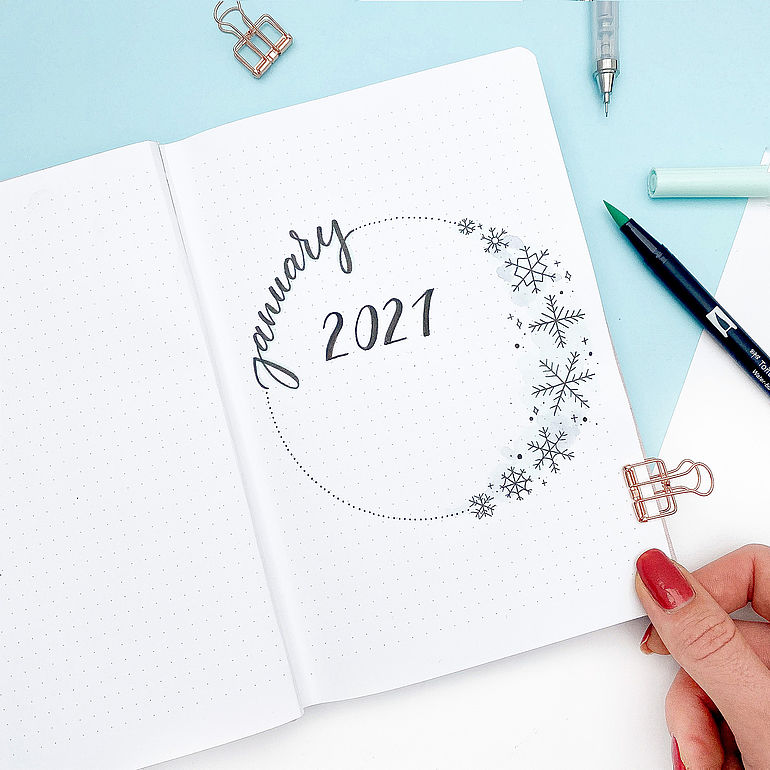 Free Bullet Journal Templates | Tombow