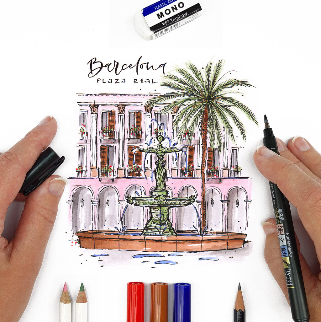 Tombow Europe: Stedelijk schetsen: ideeën & hulpmiddelen voor creatieve ...