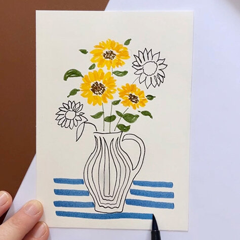 Tombow Europe: Free One Line Art Templates