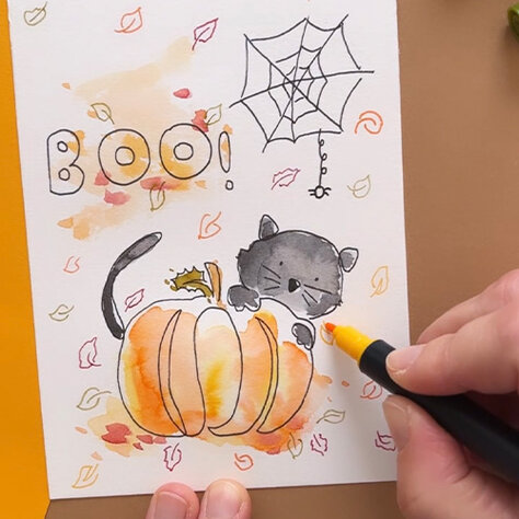 Tombow Europe: Kostenlose One Line Art Vorlagen