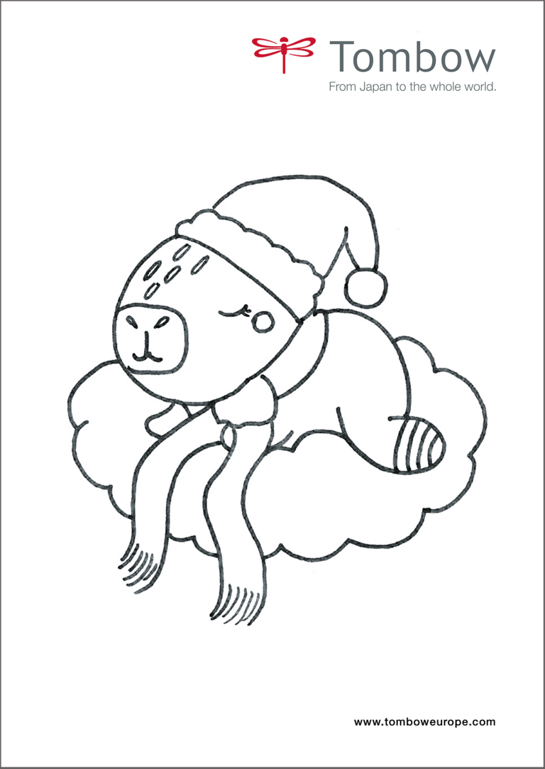 Tombow Europe: Free Capybara Templates