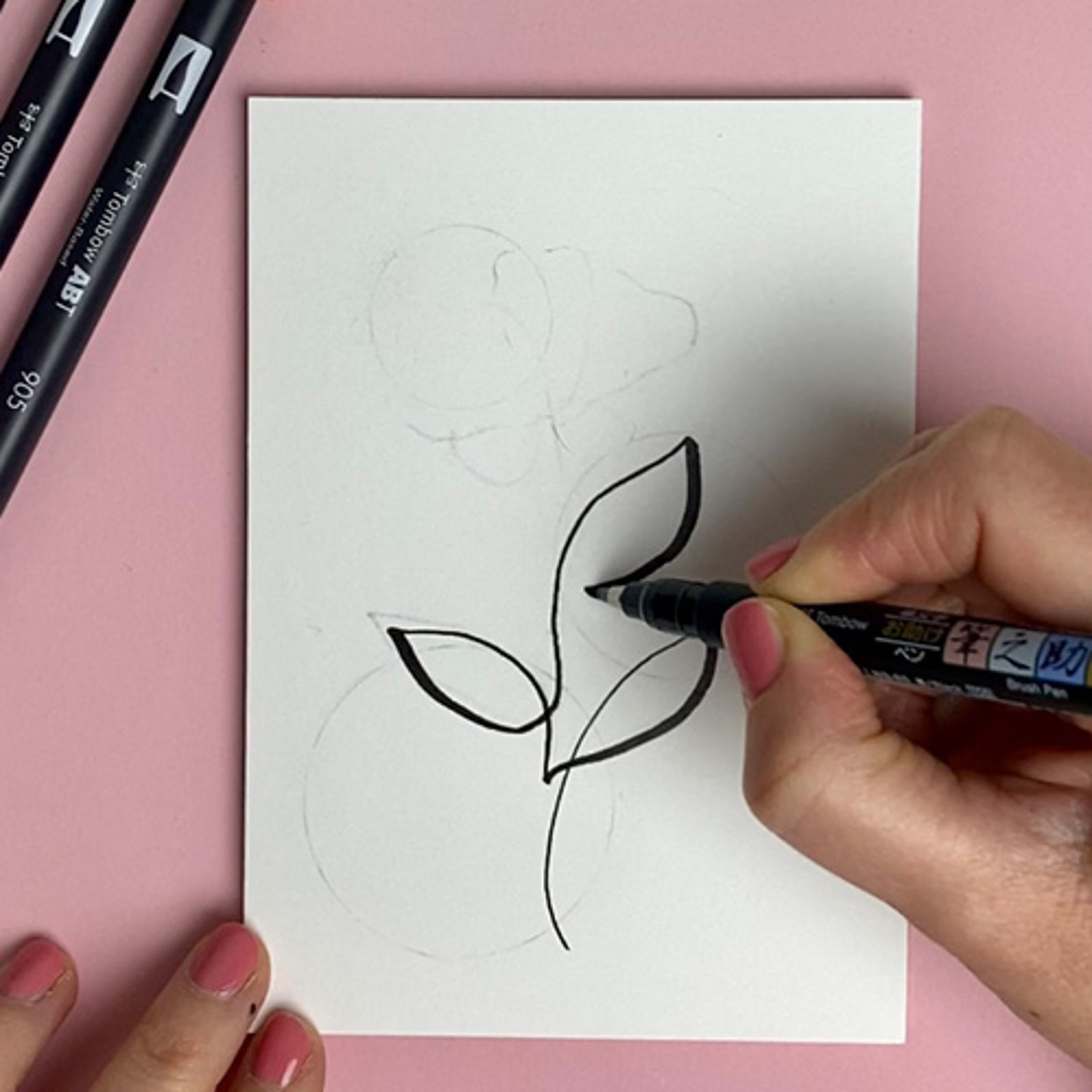 Gratis One Line Art-sjablonen