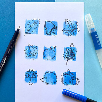 Tombow Europe: One Line Art ideas & tutorials for creatives │Tombow