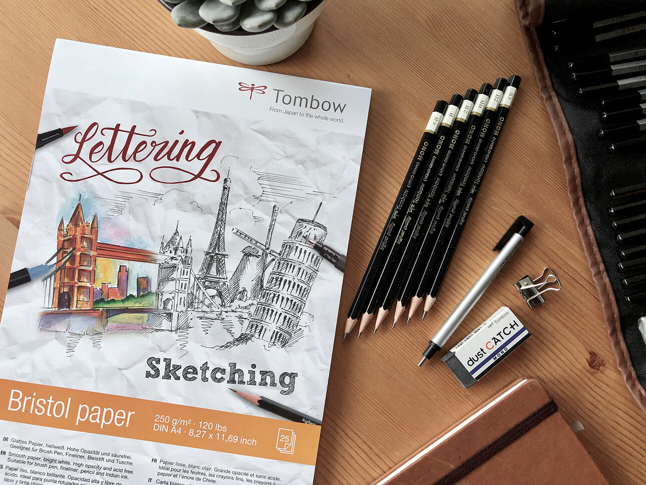Tombow Europe: Portret tekenen met potlood │Tombow