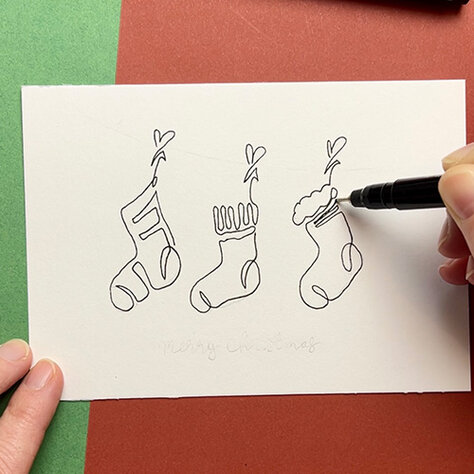 Tombow Europe: Kostenlose One Line Art Vorlagen