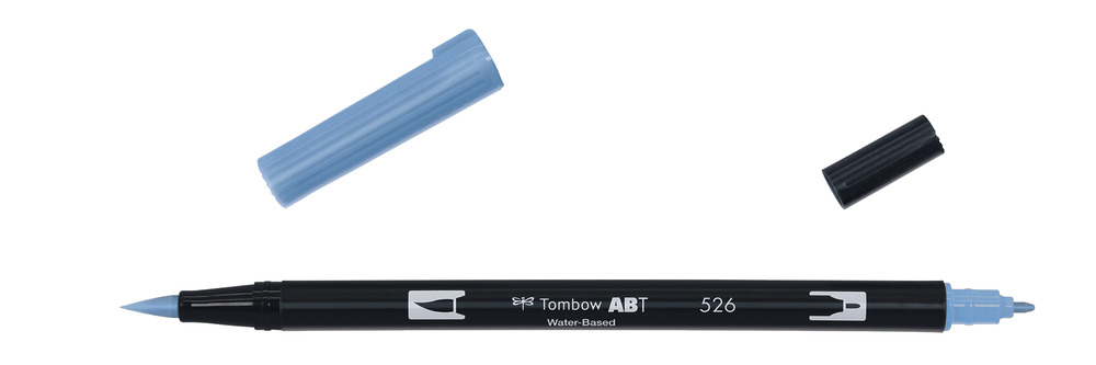 Tombow Europe: ABT Dual Brush Pen 526 true blue