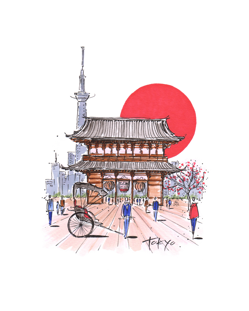 Urban Sketching Set